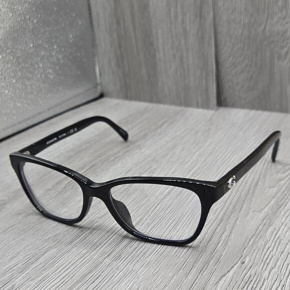 Coach | Accessories | Coach Eyeglasses Hc 696u 502 Black Silver ...